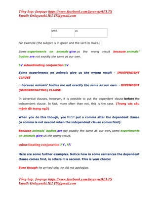 Sentence structure | PDF