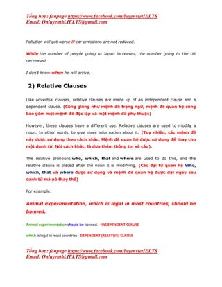 Sentence structure | PDF