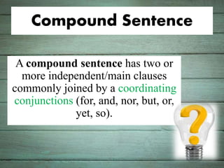 Sentence structure | PPTX