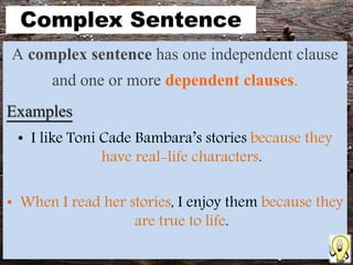 Sentence structure | PPT