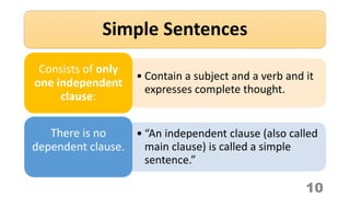 Sentence structure | PDF