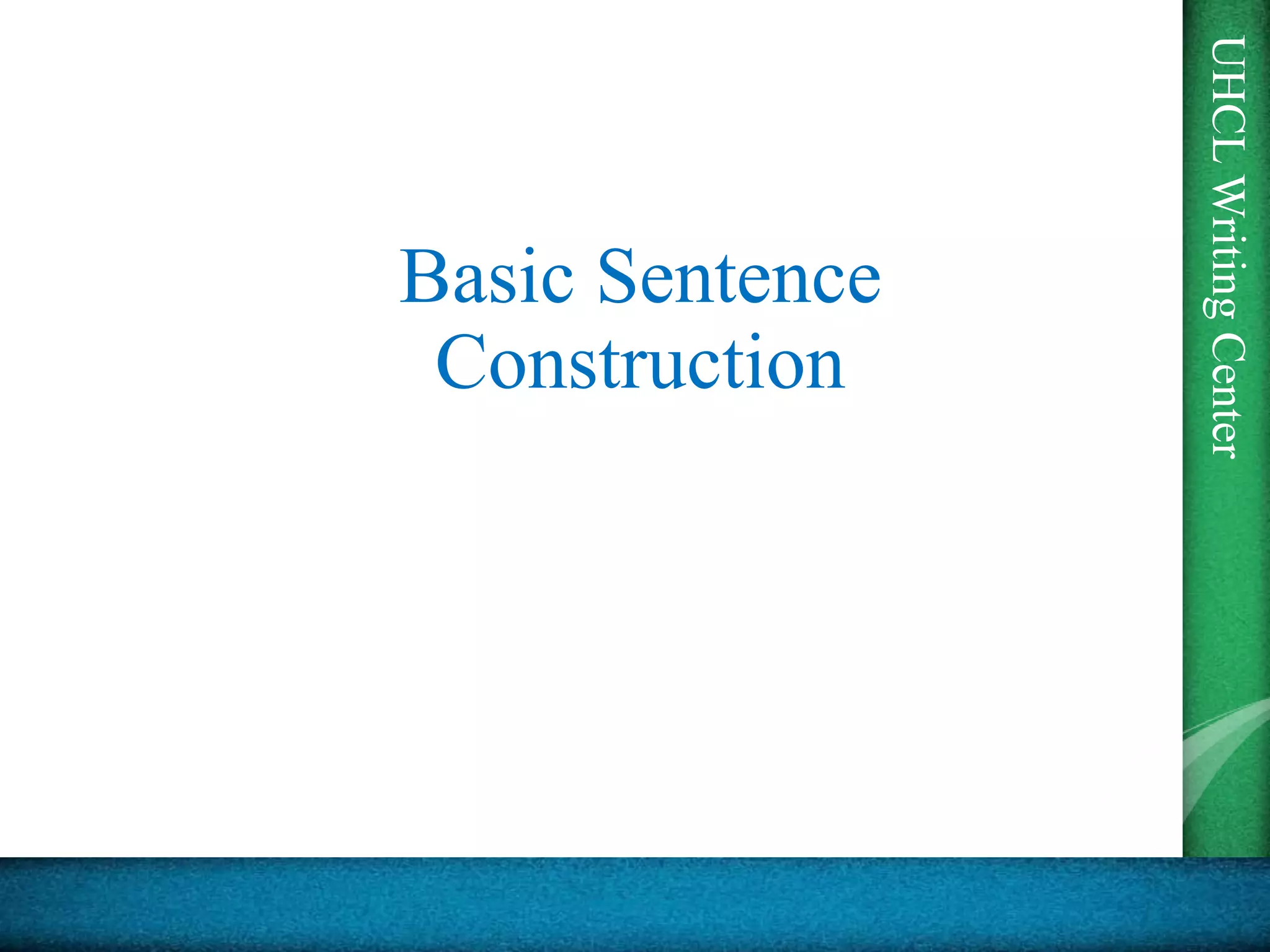sentencestructure.ppt