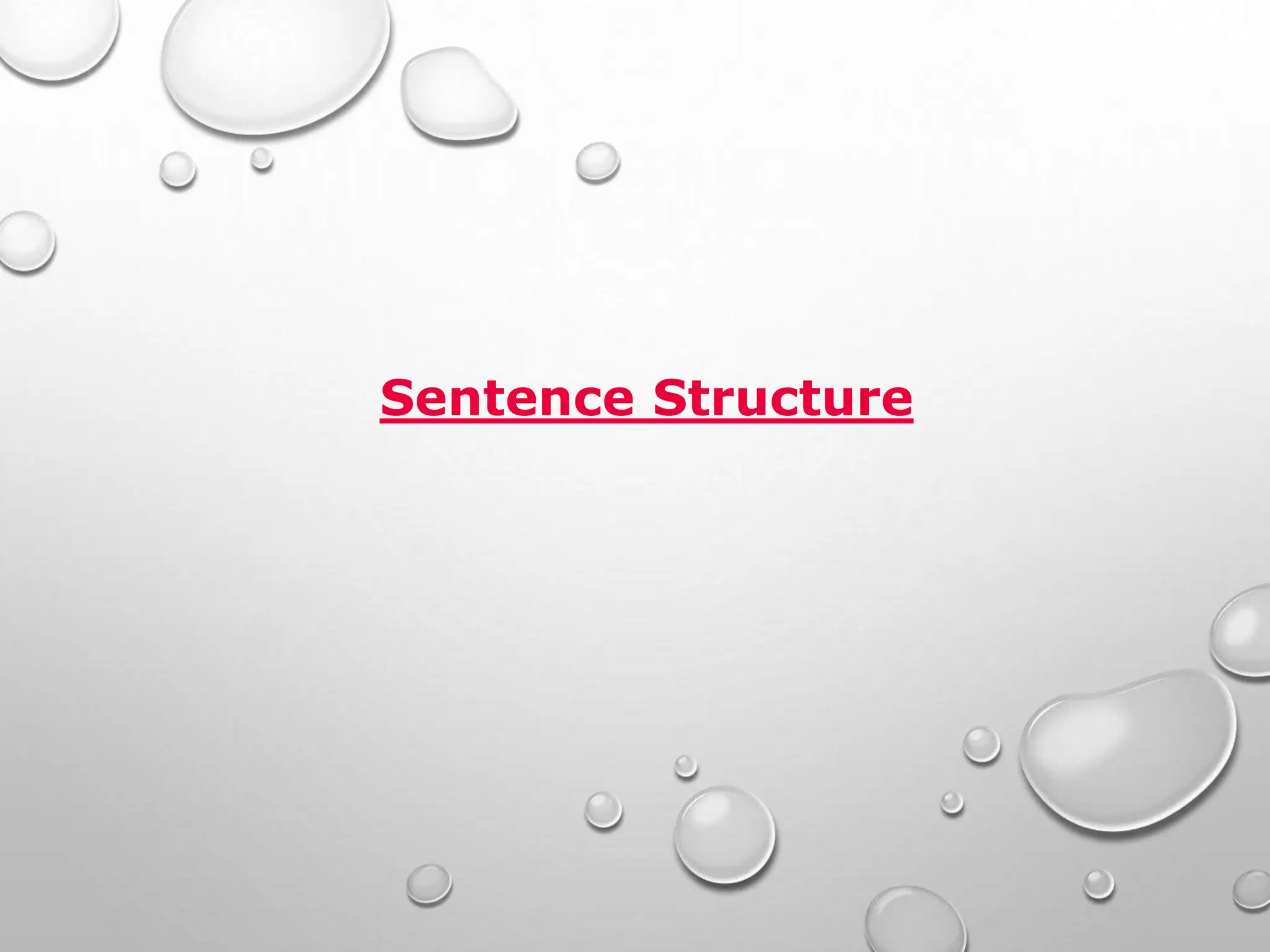 sentence structure.pptx