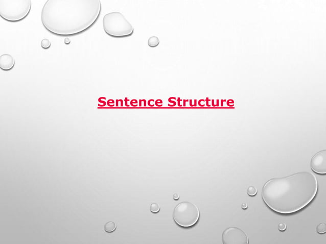 sentence structure.pptx