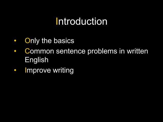 Sentence Structure.ppt
