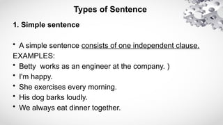 Sentence Structure. GRDAE 7 FINAL.POWERPOINT PRESENTATION | PPTX