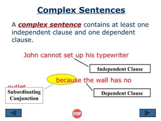 Sentence structure and conjunction .ppt