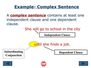 Sentence structure and conjunction .ppt