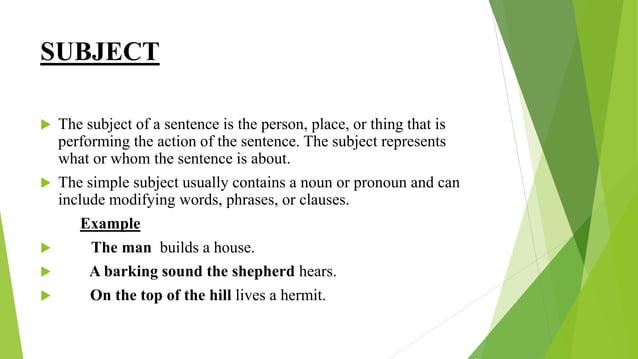Sentence structure | PPTX | Programming Languages | Computing