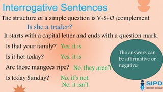 Sentence Structure | PPT