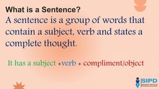 Sentence Structure | PPT