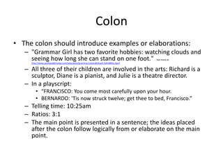 Sentence Structure, Grammar and Mechanics_2017.pptx