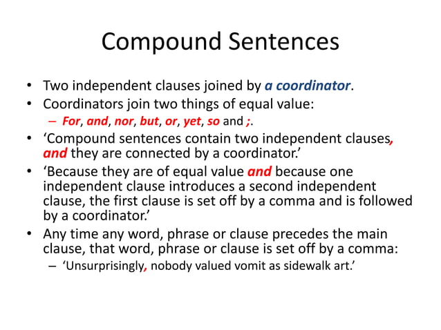 Sentence Structure, Grammar and Mechanics_2017.pptx