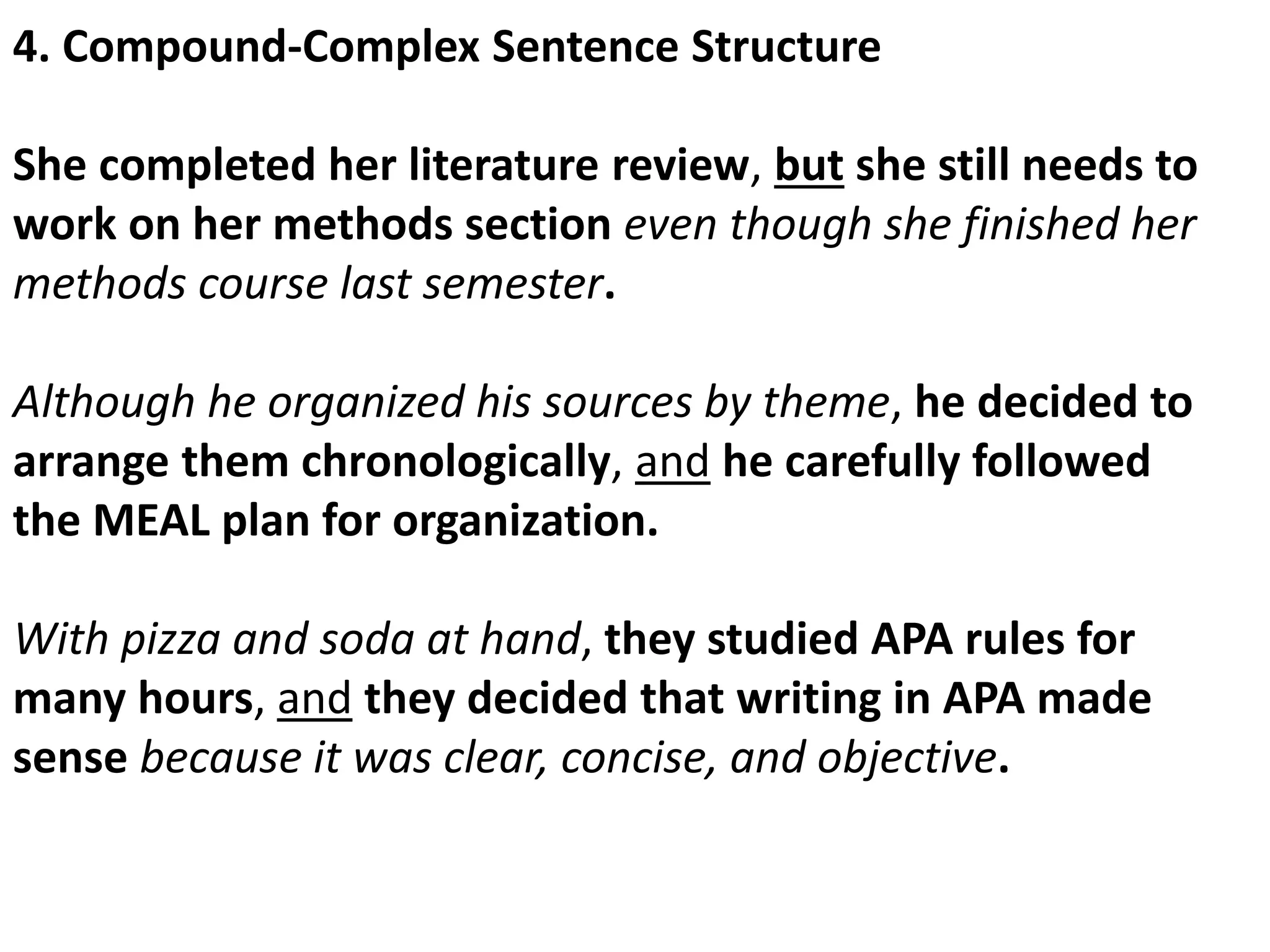 sentence structure part 1 | PPTX