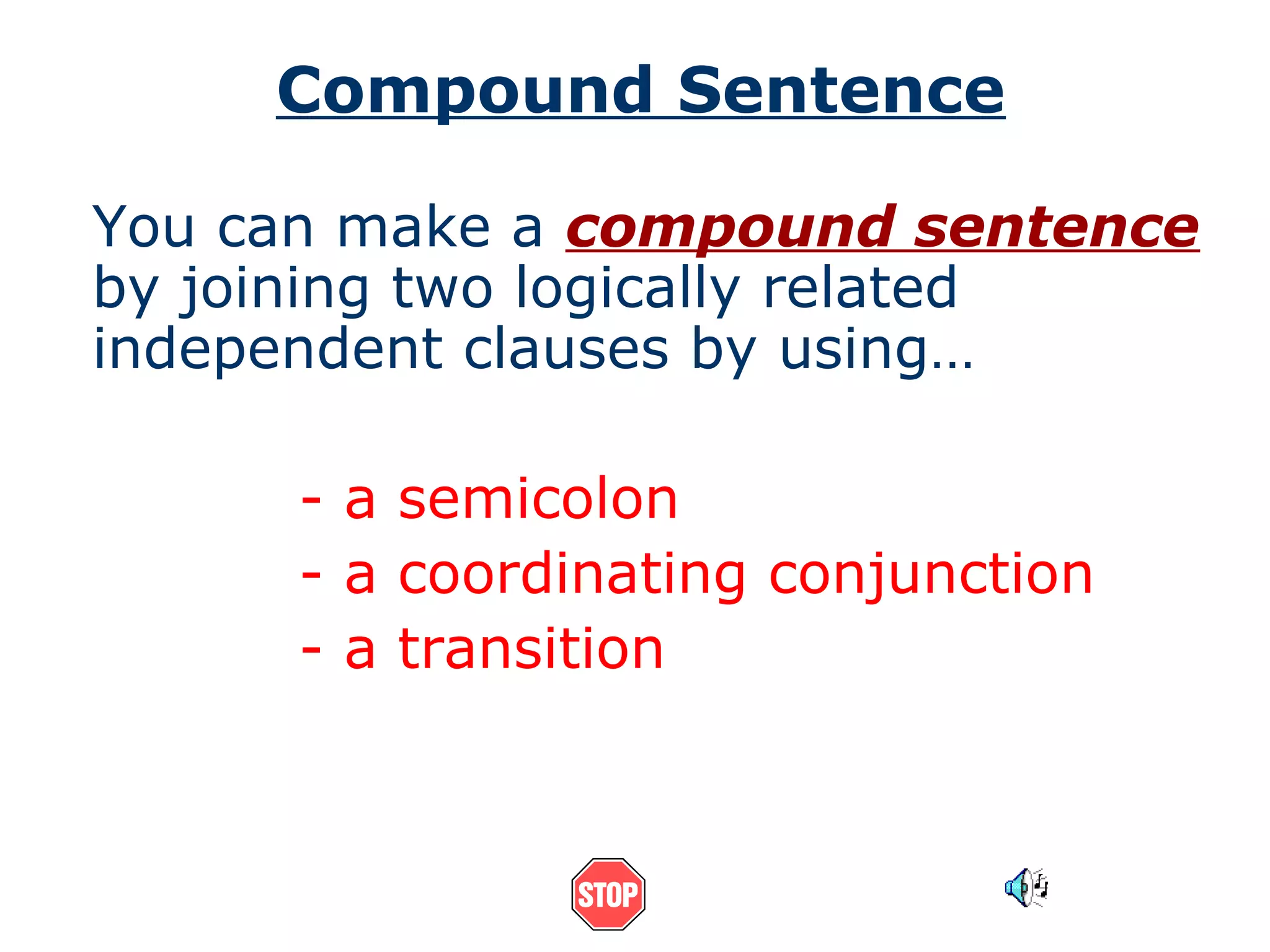 Sentence structure powerpoint | PPT