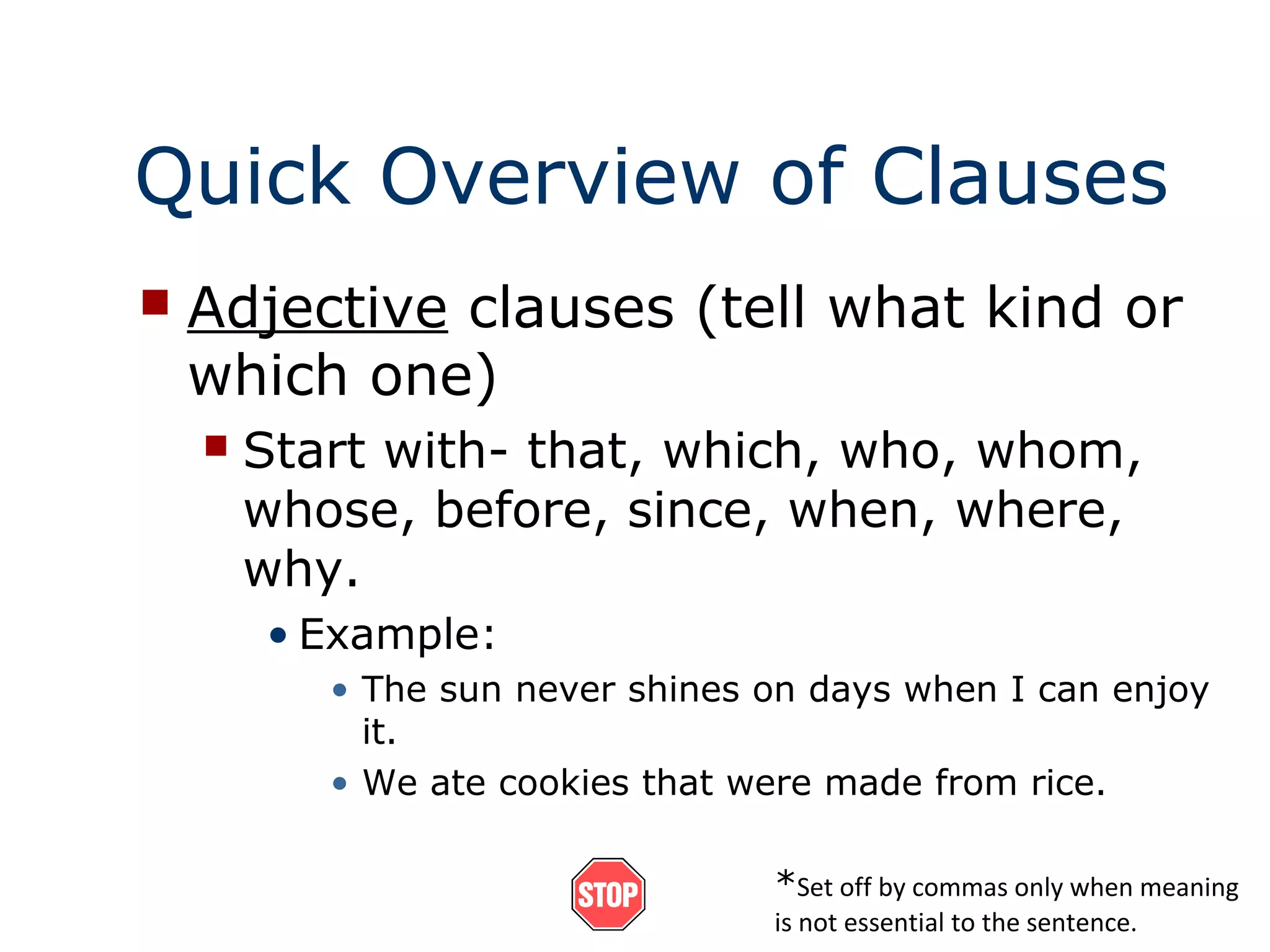 Sentence structure powerpoint | PPT