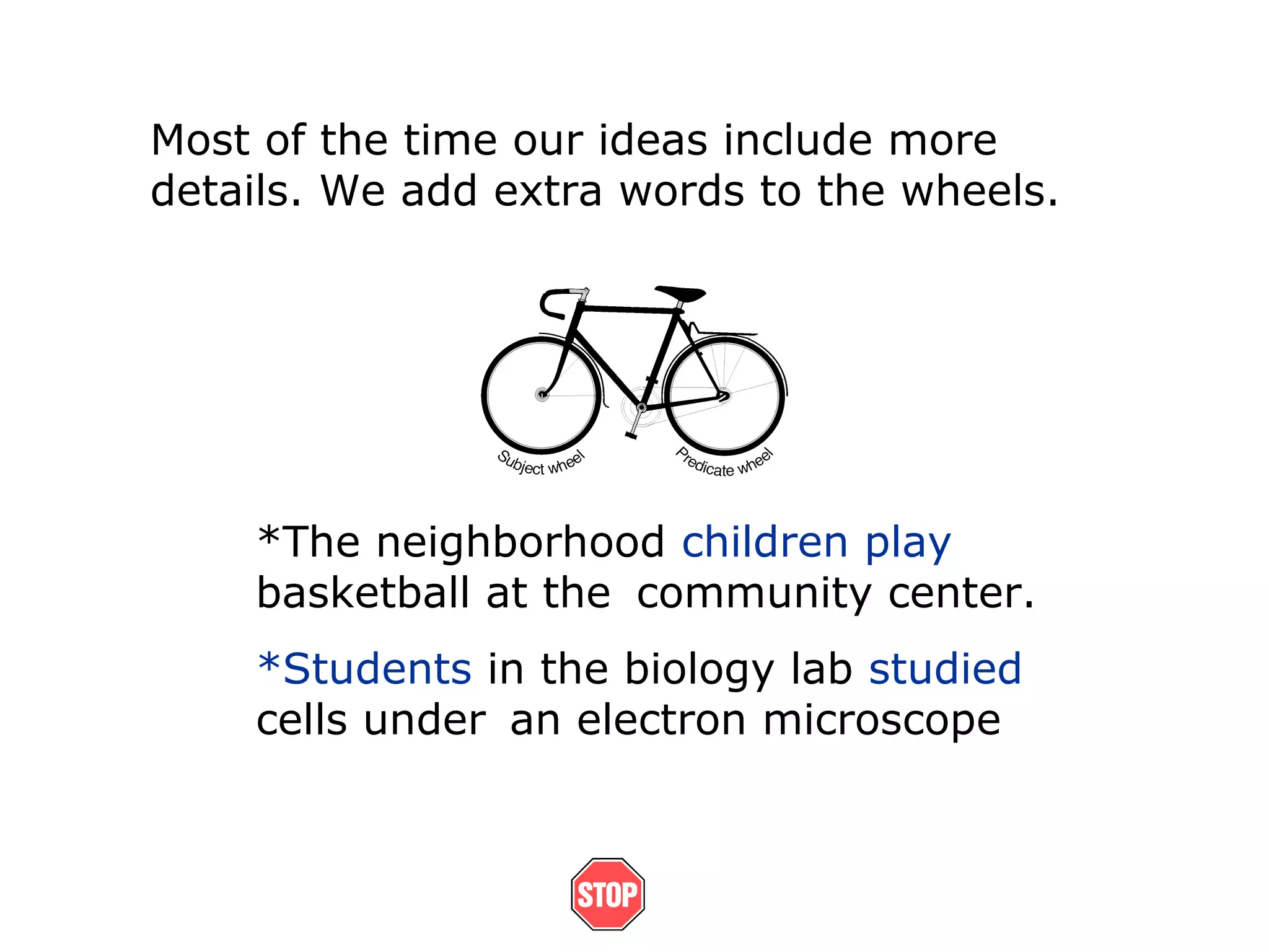 Sentence Structure Powerpoint Ppt