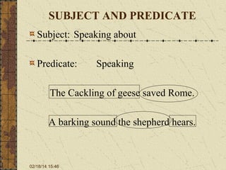 Sentence & structure pw | PPT