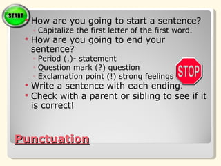 Sentence structure review | PPT