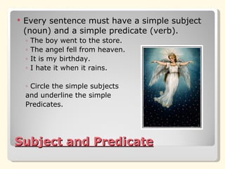 Sentence structure review | PPT