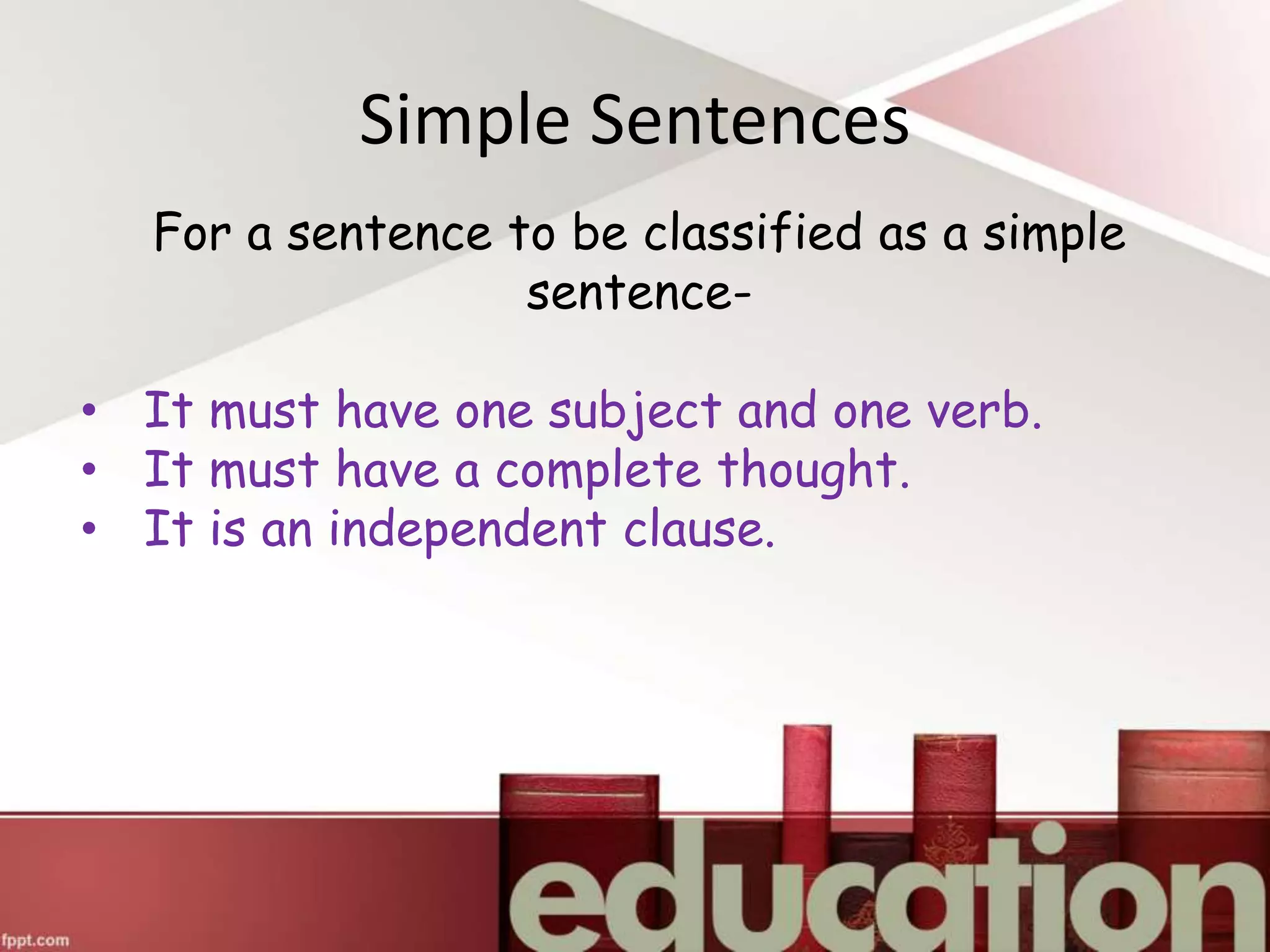 Sentence structure In English Language. [Forms] | PPTX