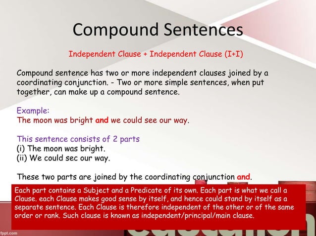 Sentence structure In English Language. [Forms] | PPTX