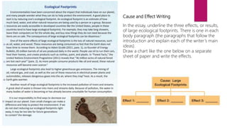 Sentence Structures and Vocabulary for Cause and Effect Essay | PPT