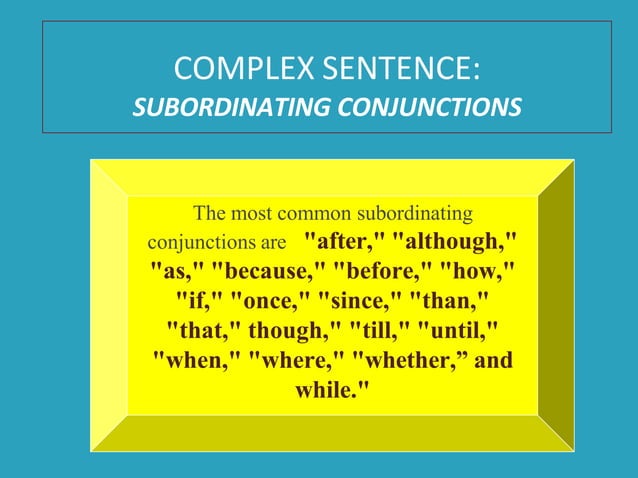 Sentence Structure Types Pptx