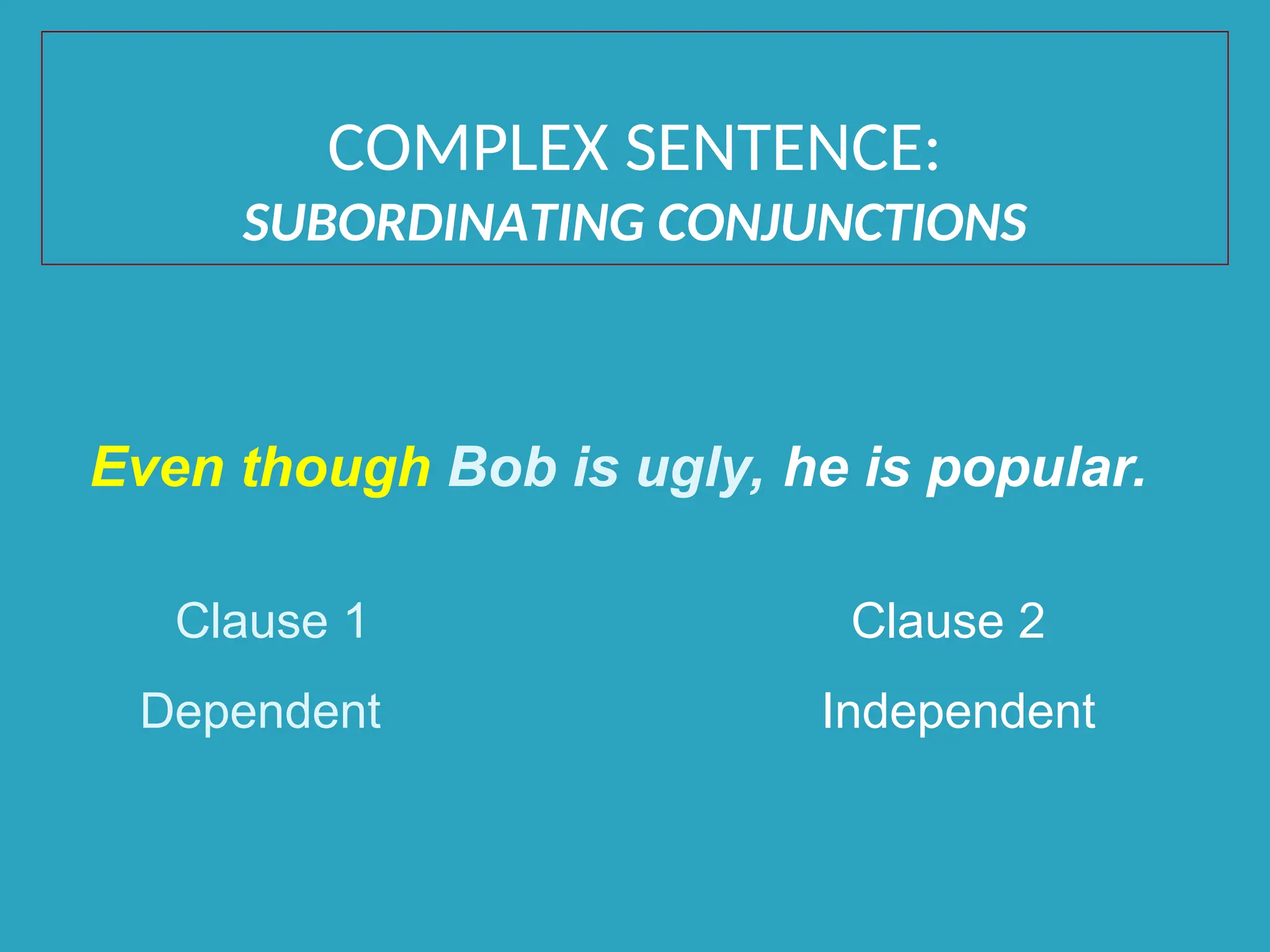 Sentence_Structure_Types. describing sentences structureppt | PPT