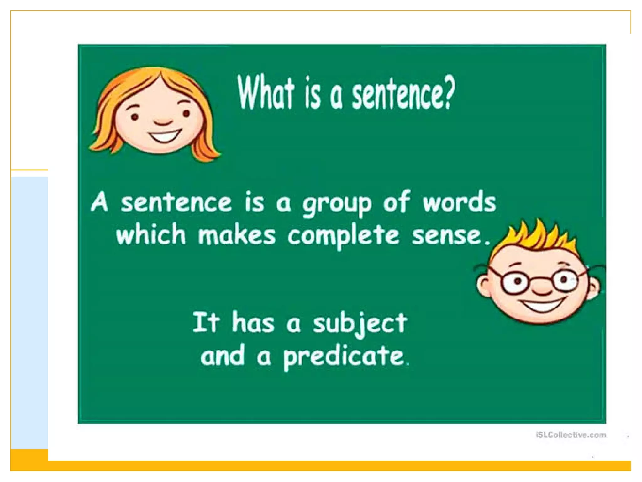 Sentence structure &parts of sentence | PDF