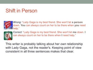 Sentence style for technical reporters | PPTX