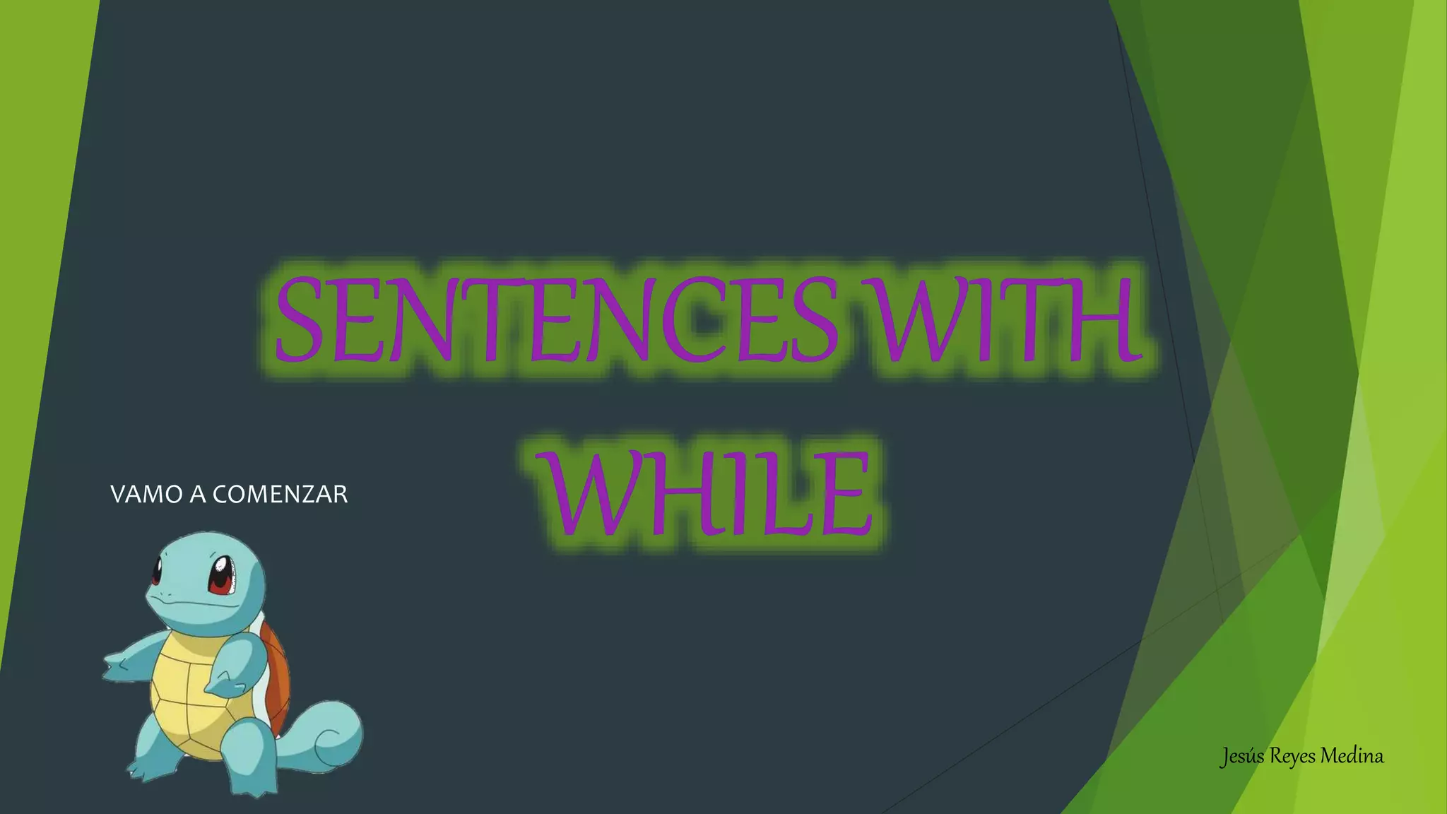 Sentences with while -Yisus -UCV | PPTX | Participant Sports | Fitness ...