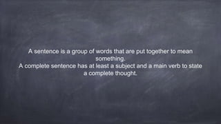 Sentence transformation part 1 | PPTX