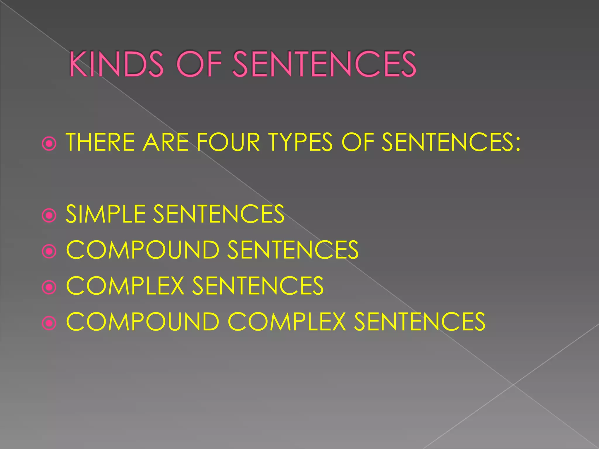 Sentence tree | PPTX