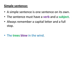 Sentence Types | PPTX