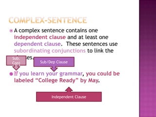 Sentence Structure | PPTX