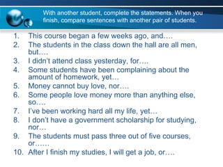 Sentence types | PPS