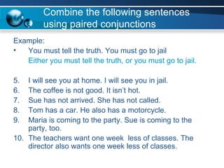 Sentence types | PPS