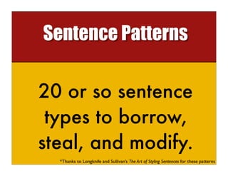 Sentence types | PPT