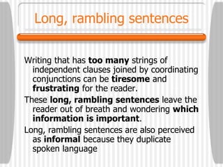 Sentence types | PPT | Homework and Study | Education