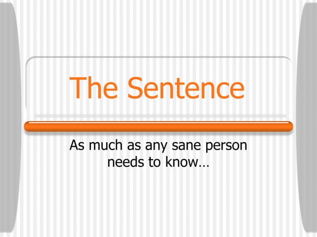 Sentence types | PPT