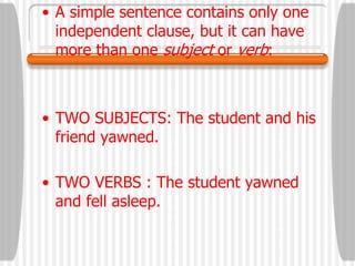 Sentence types | PPT