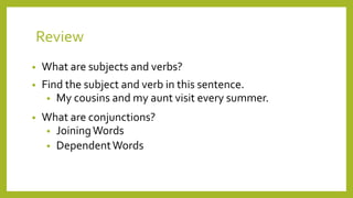 Sentence Types | PPT