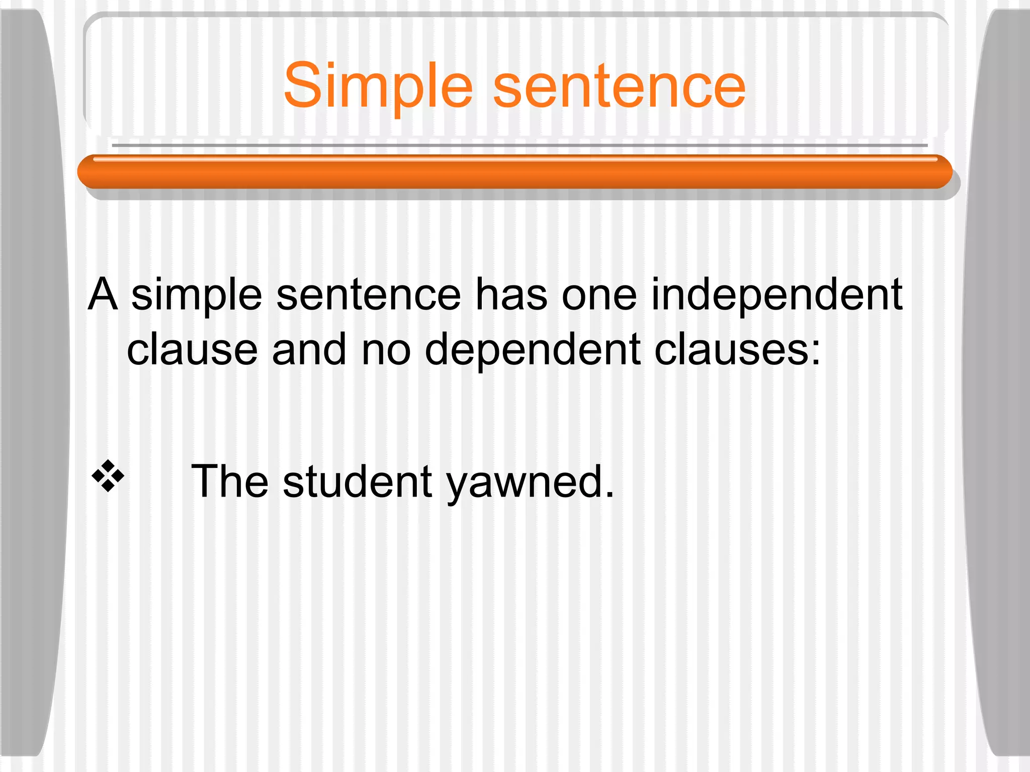 Sentence Types | PPT