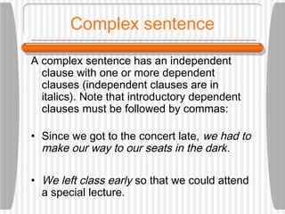 Sentence Types | PPT