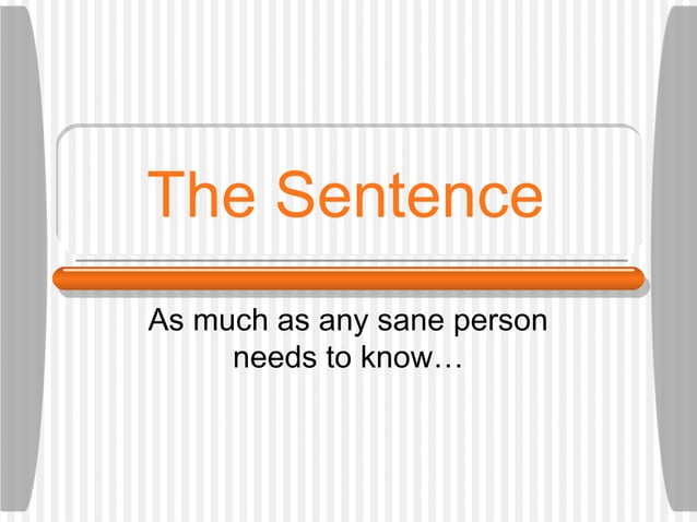 Sentence Types | PPT