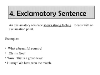 sentence types by Lahore leads university .ppt