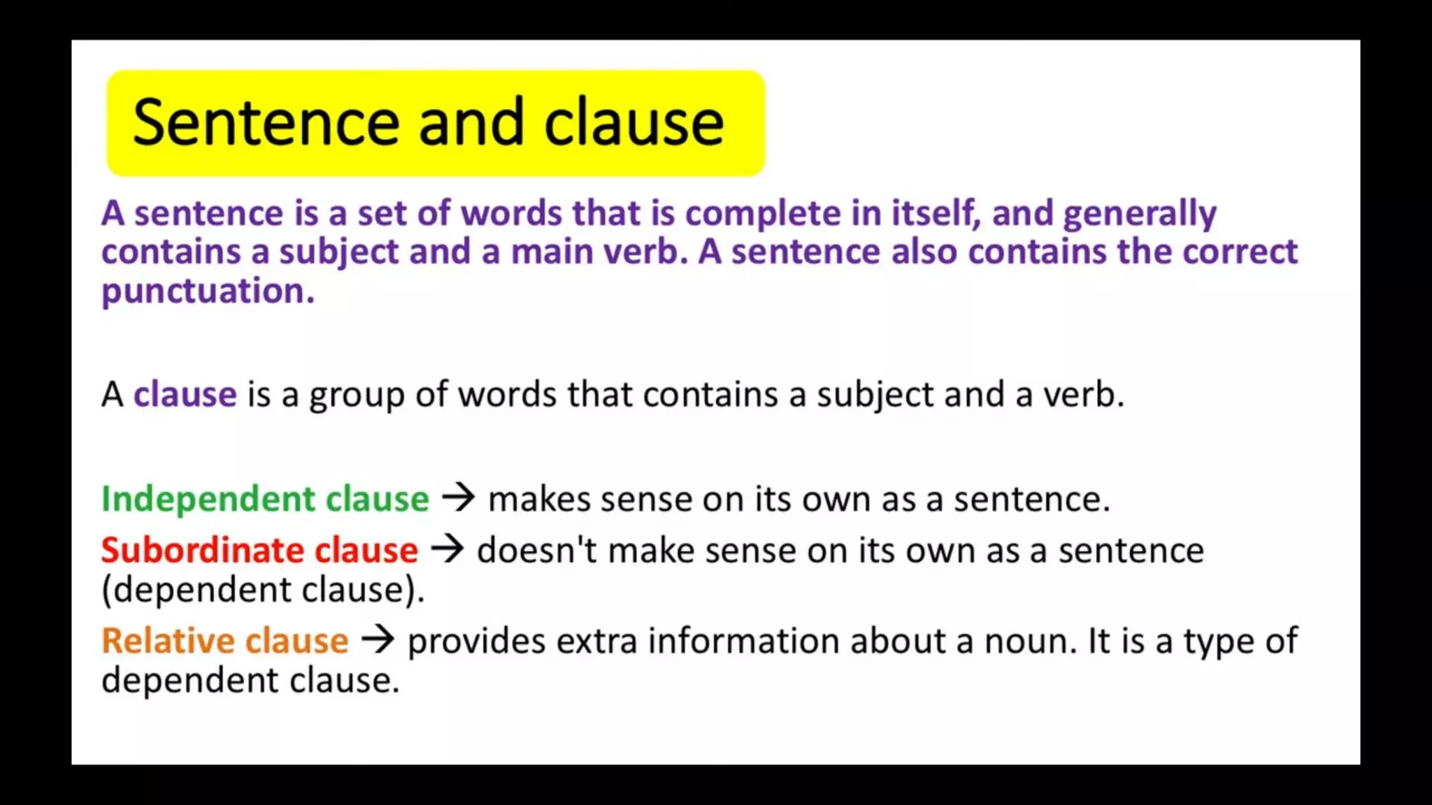 sentence types and clauses.pdf