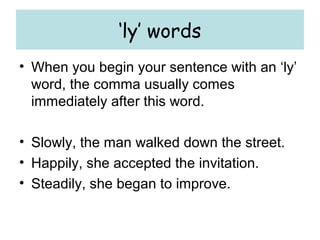 Sentence types and punctuation revision | PPT