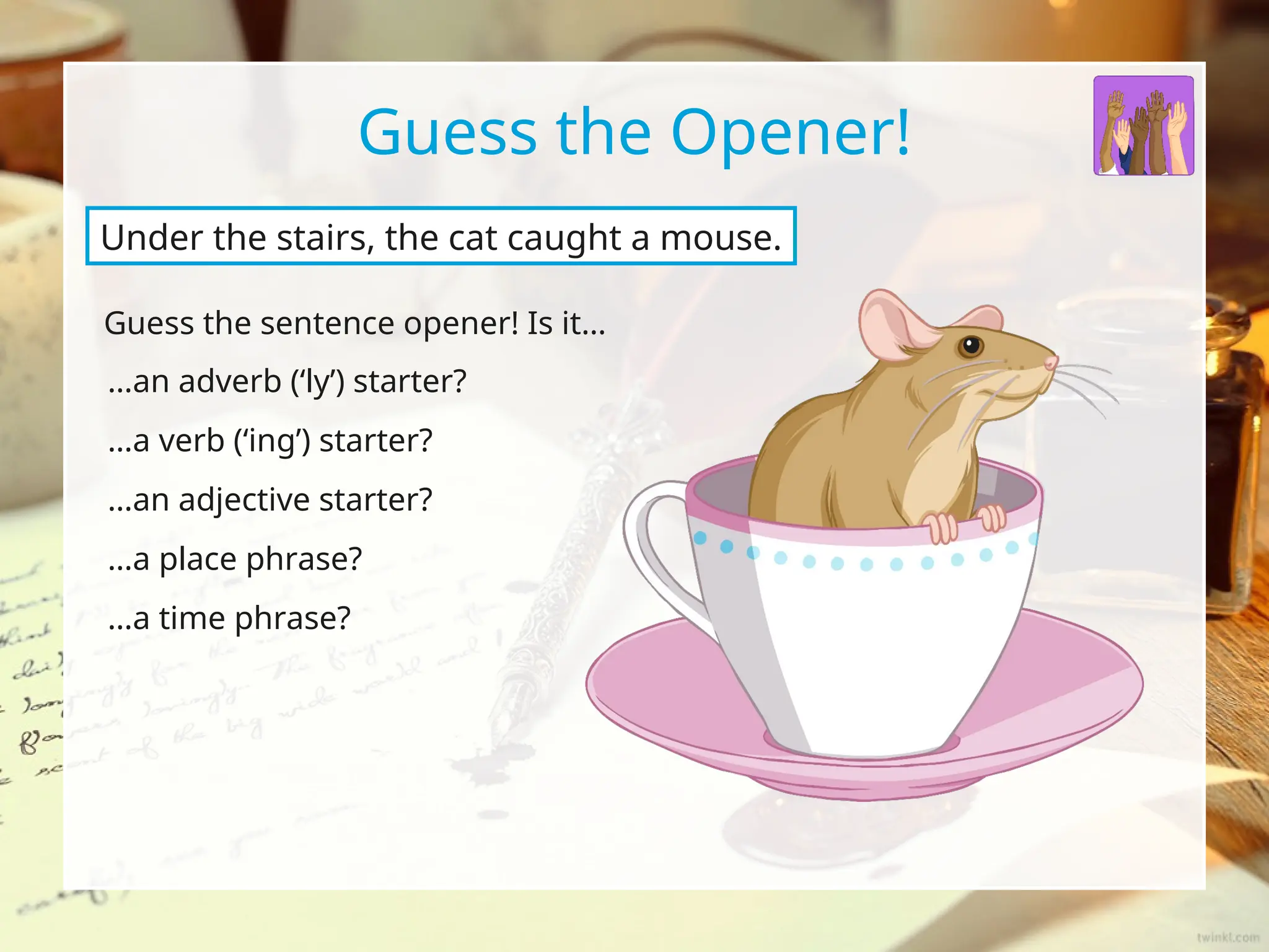 Sentence Types Challenge and presentationppt | PPT